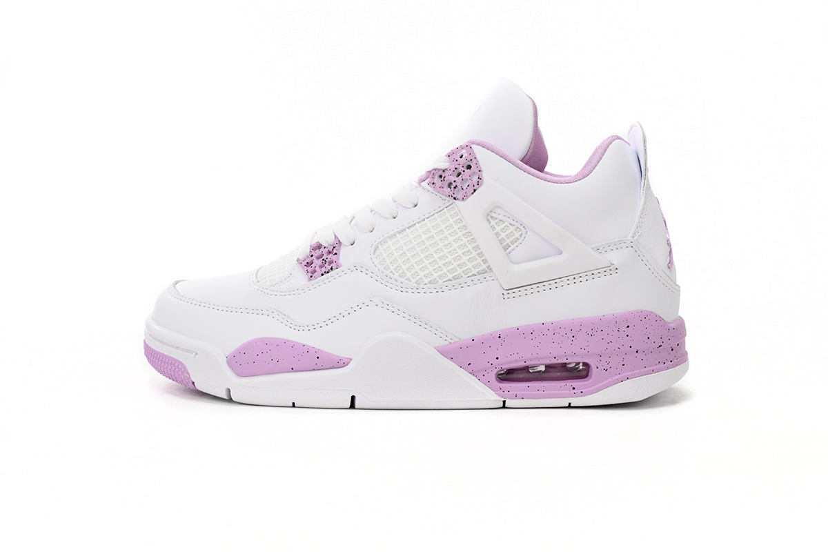 Air Jordan 4 White Oreo Pink - Coco Shoes